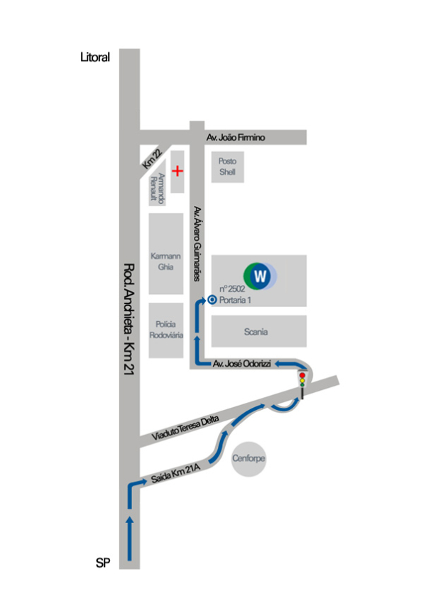 Mapa de Localização - Wheaton